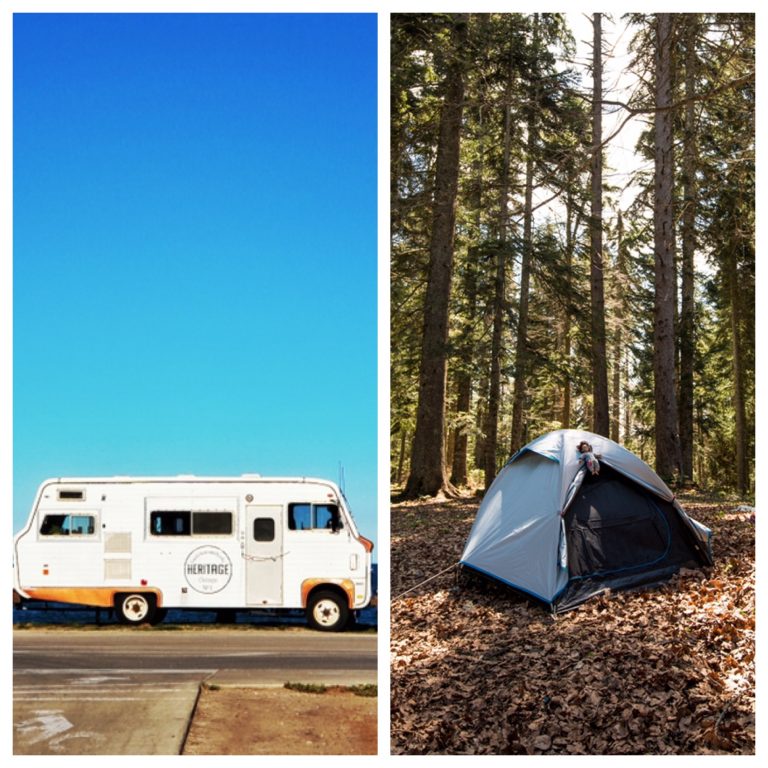RV Camping vs Tent Camping - Delivered RV Rentals